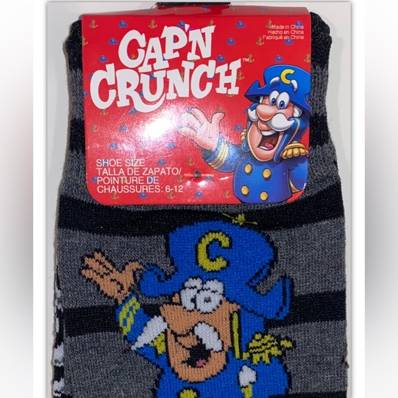 GBG Los Angeles | Underwear & Socks | Capn Crunch Crew Socks Pair Men ...